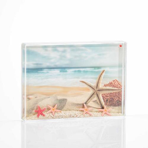 Aqua Picture Frame with Sand PBB0335 | Picture Frames