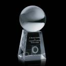 Crystal Ball Award on Tall Base OPT891 | Crystal Awards