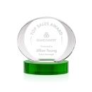 Sheraton Award on Base - Green OPT47061-G | Crystal Awards