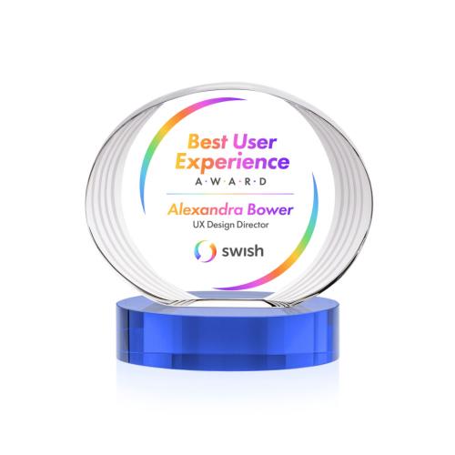 Sheraton VividPrint Award on Base - Sky Blue OPV47061-S